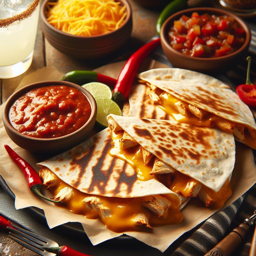 Chicken, Chili, and Cheese Quesadillas – BravHom Official Store